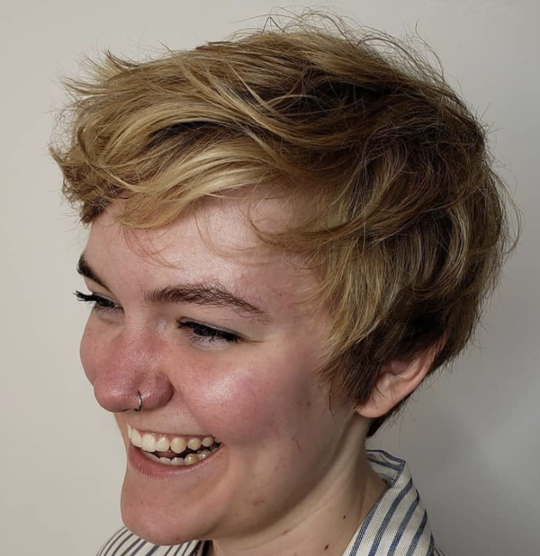 Razor Pixie Cut - Hair & Co Brooklyn